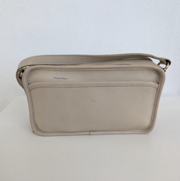 Coach | Bags | Coach Vintage Offwhite Mini Compartment Zip Crossbody ...